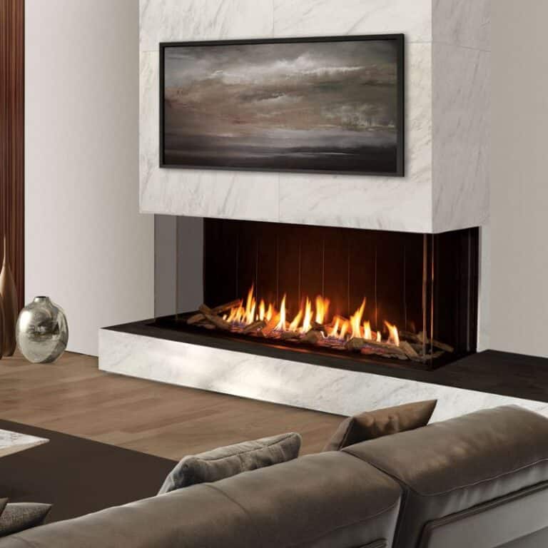 The U70 Tall Urbana Gas Fireplace - The Fireplace Company